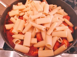 Chicken Meatball Rigatoni - Recipe! - Live. Love. Laugh. Food.