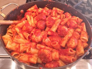 Chicken Meatball Rigatoni - Recipe! - Live. Love. Laugh. Food.