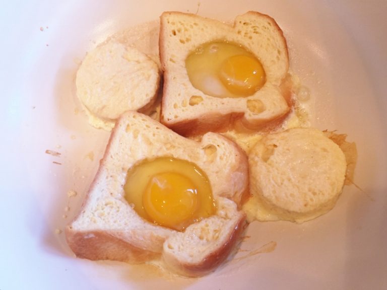 Toad in a Hole French Toast - Recipe! - Live. Love. Laugh. Food.