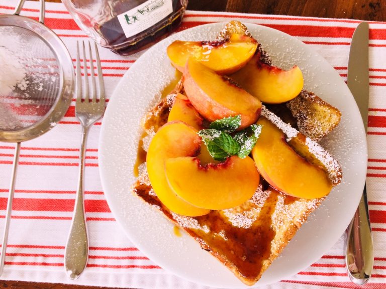Peach French Toast - Recipe! - Live. Love. Laugh. Food.