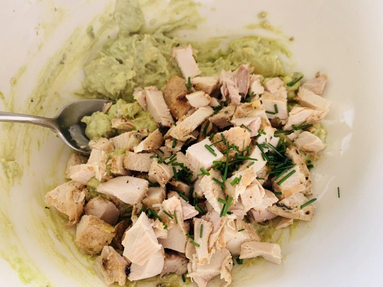 Creamy Avocado and Chicken Toasts - Recipe! - Live. Love. Laugh. Food.