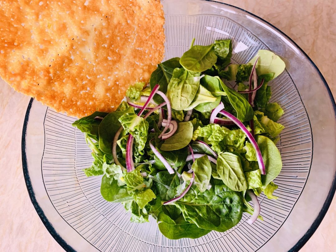 Caesar Salad with Crispy Frico - Recipe! - Live. Love. Laugh. Food.