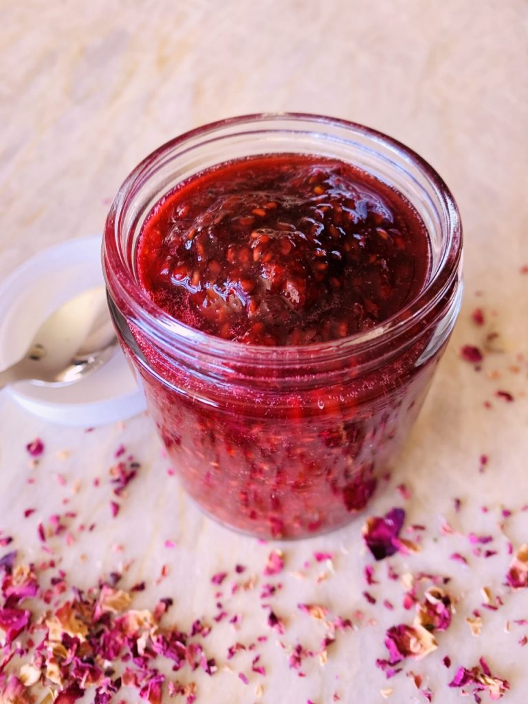 Strawberry-Rose Refrigerator Jam - Recipe! - Live. Love. Laugh. Food.