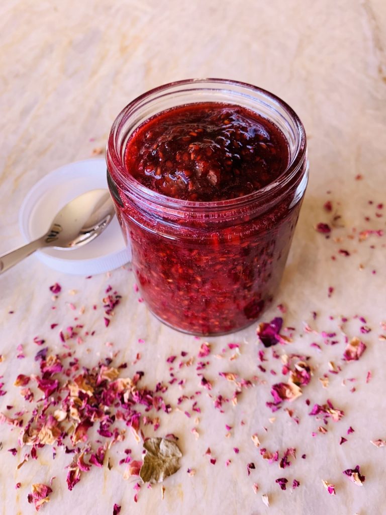 Strawberry-Rose Refrigerator Jam - Recipe! - Live. Love. Laugh. Food.
