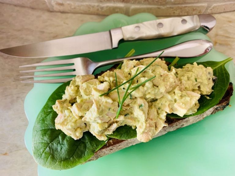 Creamy Avocado and Chicken Toasts - Recipe! - Live. Love. Laugh. Food.