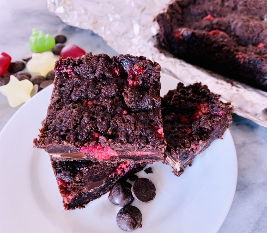 Crunchy Dark Chocolate Raspberry Bars - Recipe! - Live. Love. Laugh. Food.