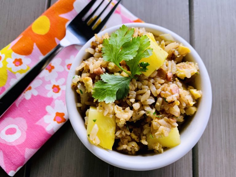 Pancetta and Pineapple Fried Rice - Recipe! - Live. Love. Laugh. Food.