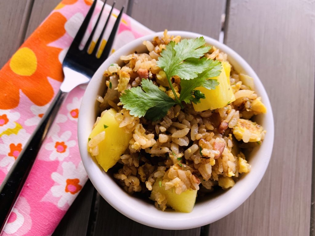 Pancetta and Pineapple Fried Rice - Recipe! - Live. Love. Laugh. Food.