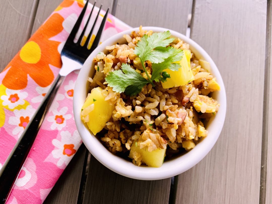 Pancetta and Pineapple Fried Rice - Recipe! - Live. Love. Laugh. Food.