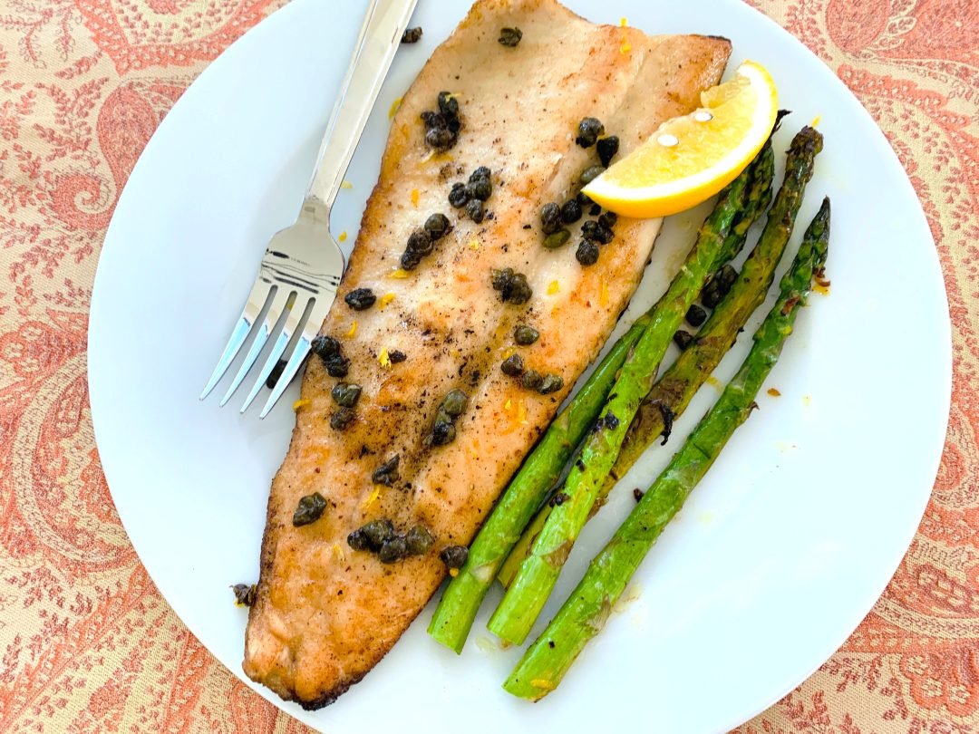Brown Butter Trout with Lemon and Capers Recipe - Live. Love. Laugh. Food.