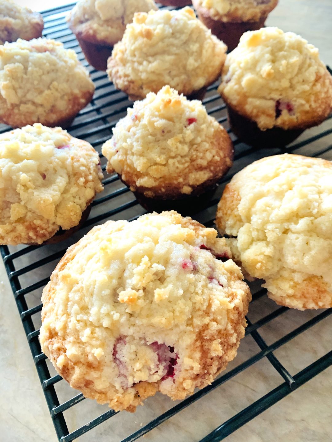Easy Raspberry Streusel Muffins Recipe - Live. Love. Laugh. Food.