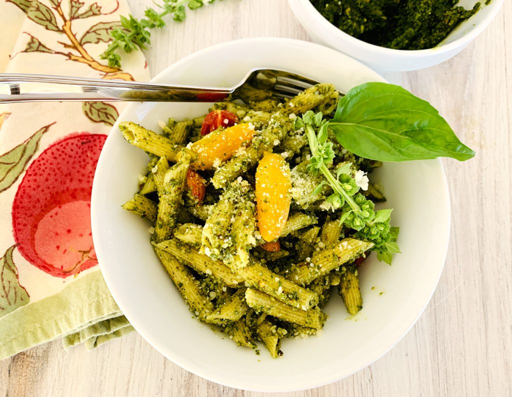 Smoky Pesto Pasta Salad - Recipe! - Live. Love. Laugh. Food.
