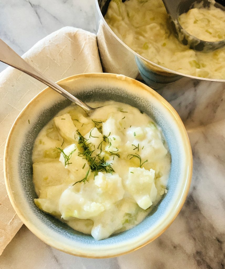 Chunky Potato Leek Soup - Recipe! - Live. Love. Laugh. Food.