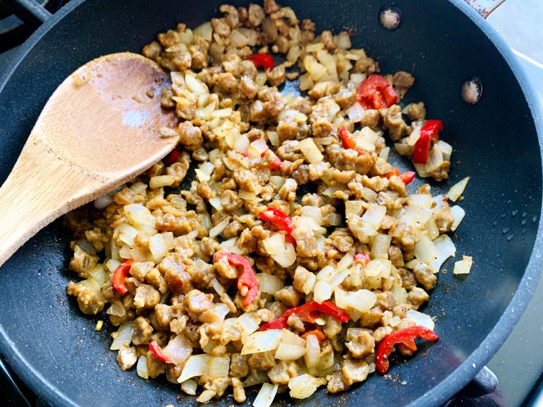 Vegetarian Machaca Breakfast Burritos - Recipe! - Live. Love. Laugh. Food.
