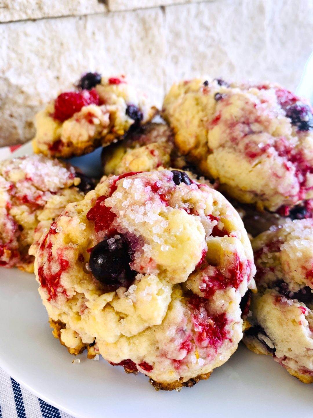 Mixed Berry Muffin Cookies - Recipe! - Live. Love. Laugh. Food.