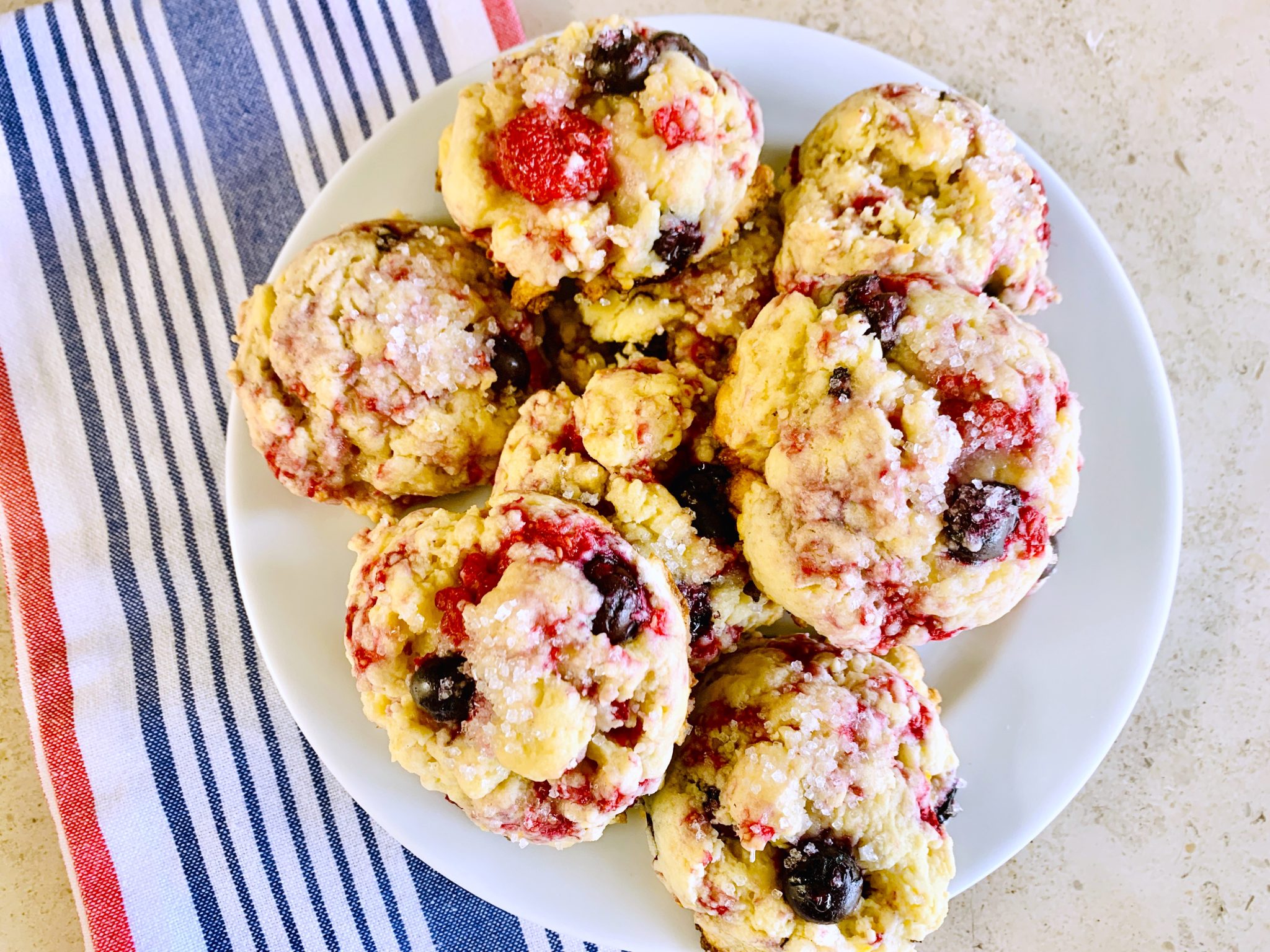 Mixed Berry Muffin Cookies - Recipe! - Live. Love. Laugh. Food.